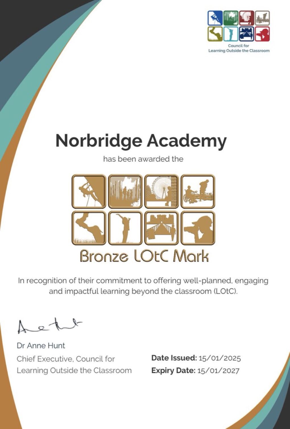 LOtC: Learning Outside the Classroom - Norbridge Academy